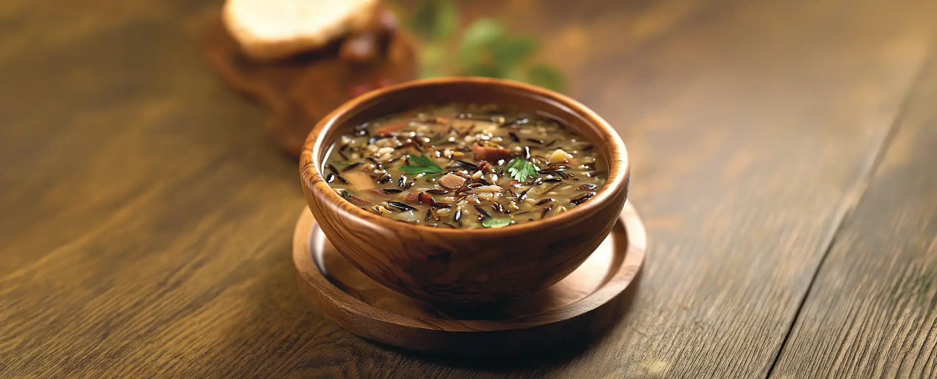 Nutrient Dense Soup Recipe: Wild Rice and Black Cumin Seeds With Nettle ...